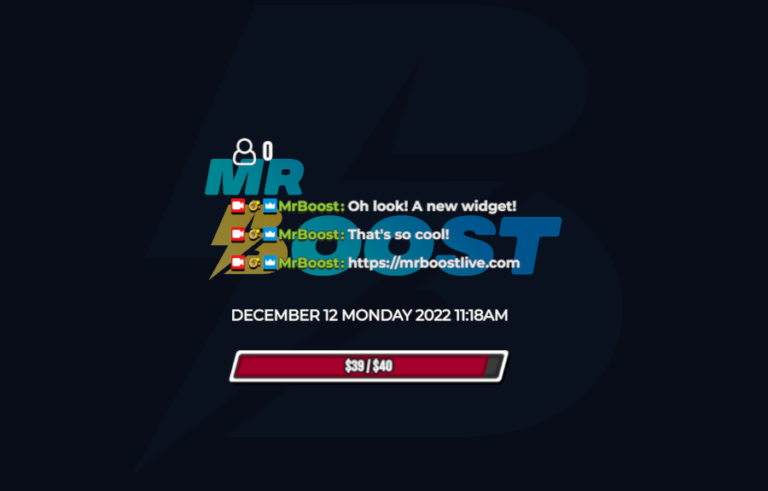 Streamer Starter Pack - Widgets made for streamers.